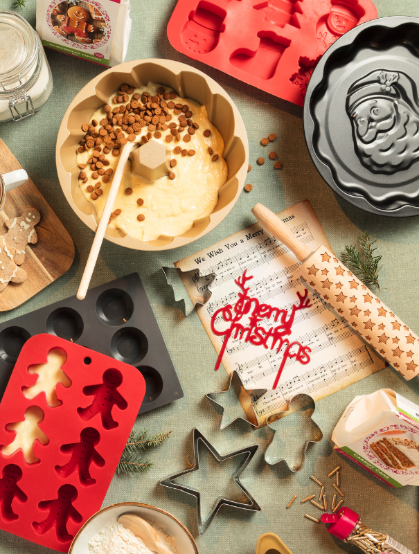 Uitsteekvormpjes sterren - set van 3 | Xenos